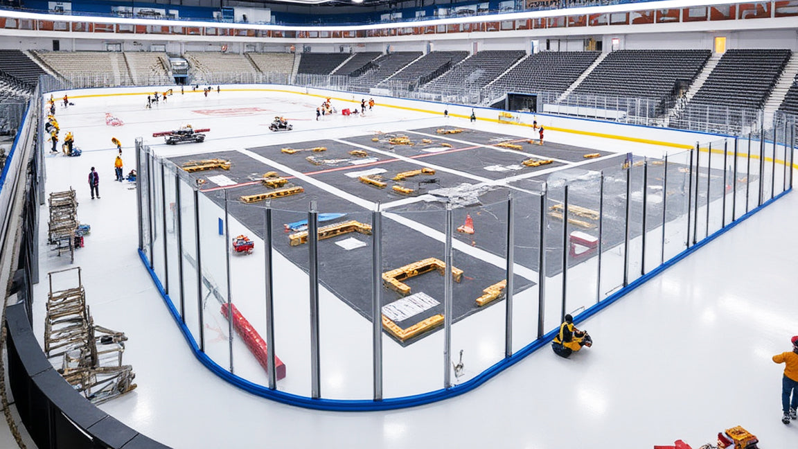 How are Hockey Rinks Made? The Best Hockey Rink Info Guide – PolyGlide Ice
