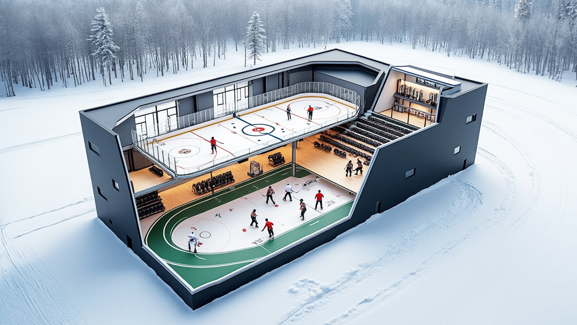 Indoor Sports: Best Ice Hockey Team Training with Synthetic Ice ...